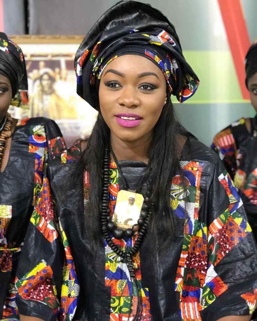 03 photos - Bijou Ndiaye, l'animatrice de la Tfm en mode "yaye fall ...