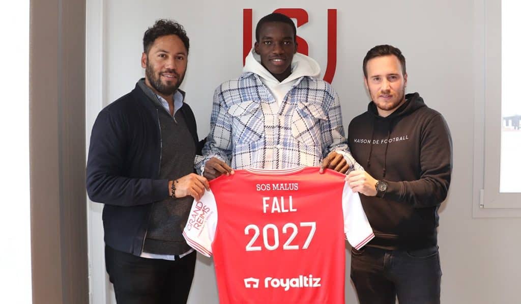 Officielle : Fallou Fall s’engage avec Reims . - Senegal7