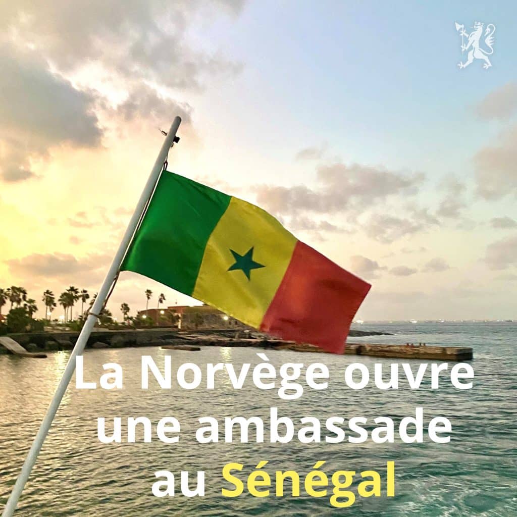 Diplomatie : La Norvège annonce l’ouverture d’une ambassade à Dakar ...