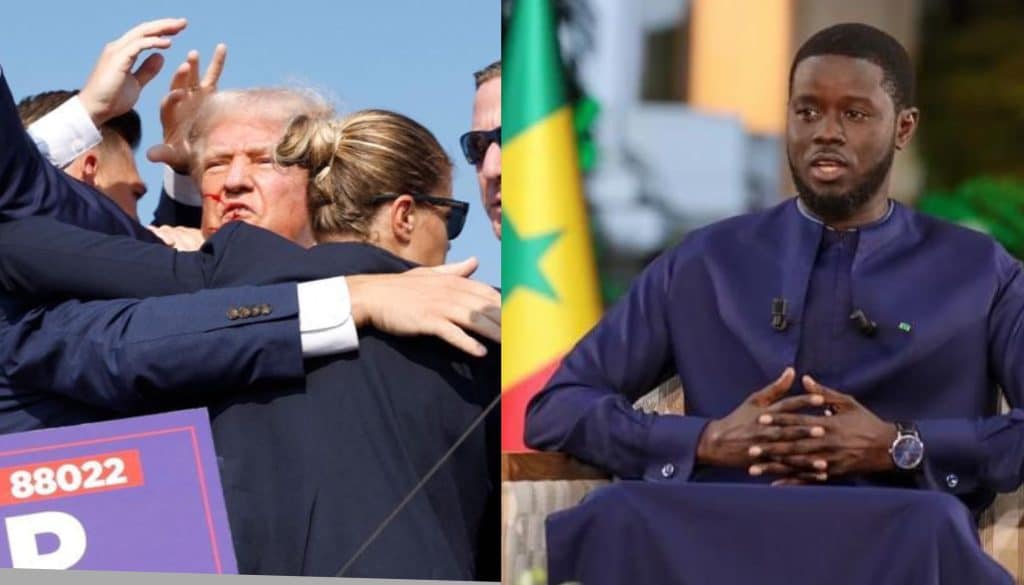 Affaire Donald Trump : Le Président Bassirou Diomaye Faye h0rrifi£ par ...