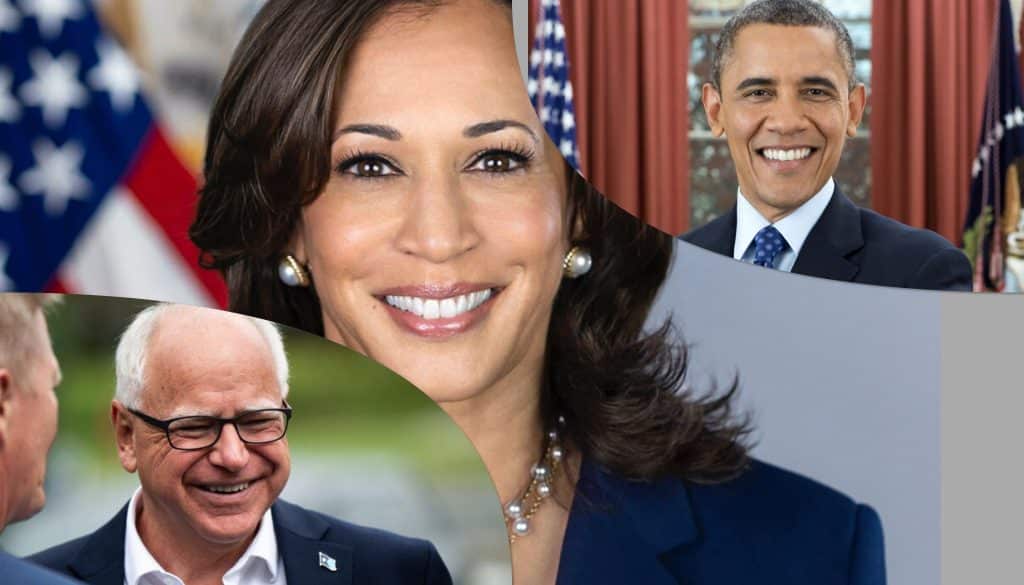 Tim Walz, vice président de Kamara Harris : L’ancien président Barack ...