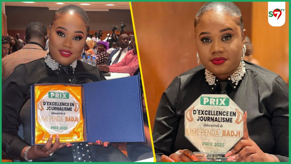 Sacrée meilleur journaliste de l'année, Penda Badji : une étoile ...
